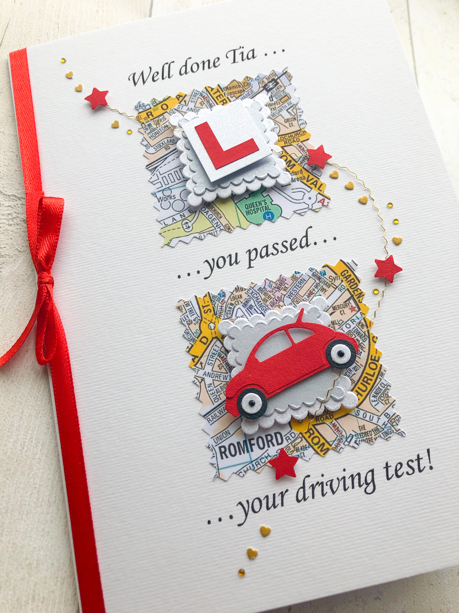 Driving test congratulations card | First Hand Cards